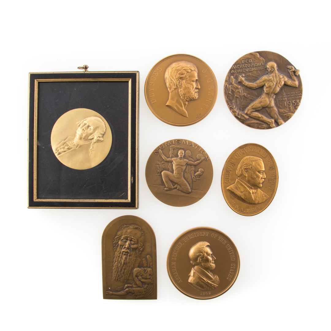 Group of Seven | Bronze commemorative medallions | MutualArt