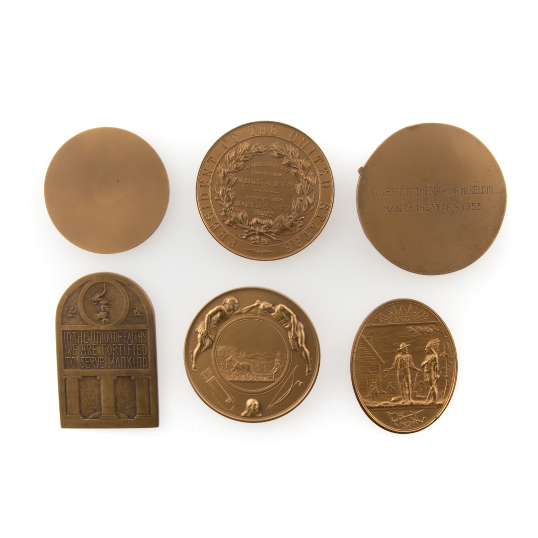 Group of Seven | Bronze commemorative medallions | MutualArt