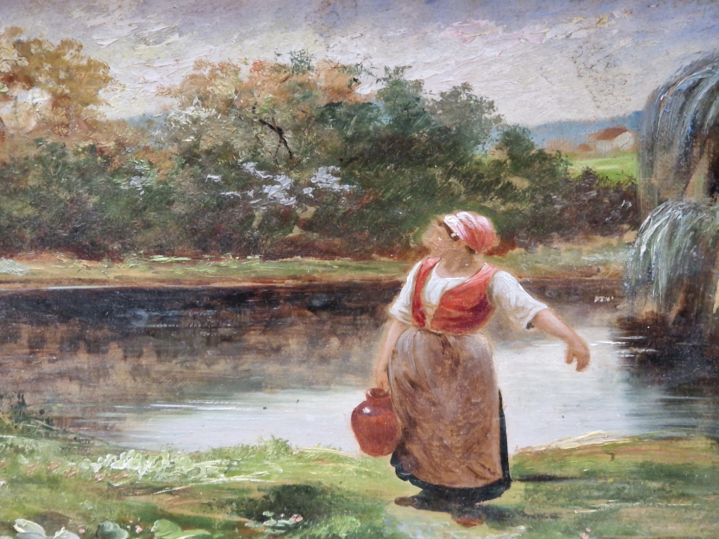 James E. Adams | FETCHING WATER | MutualArt