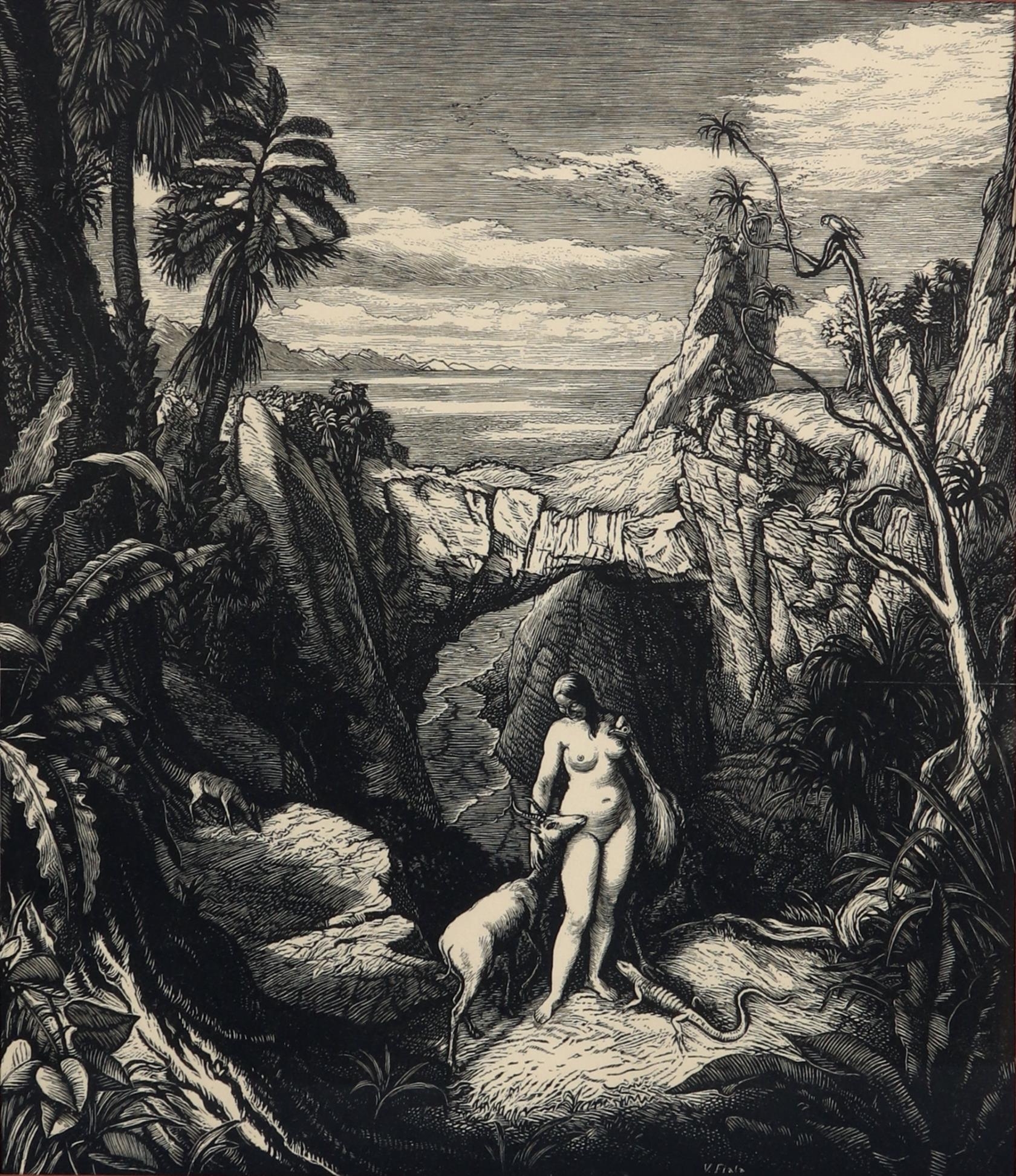 Václav Fiala | EVA V RÁJI | MutualArt