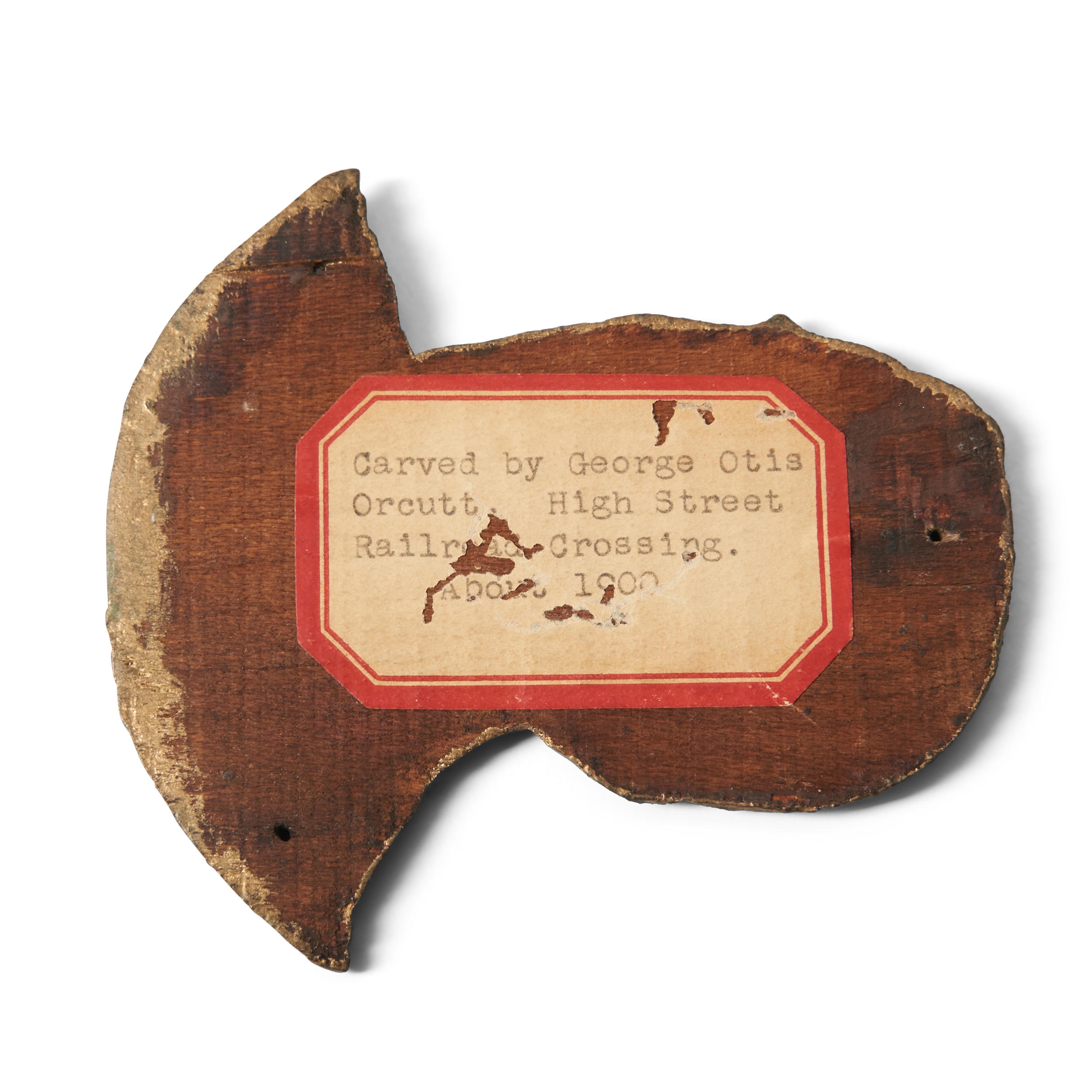 George Otis Orcutt | Carved and Gilt Portrait of George Dewey, | MutualArt