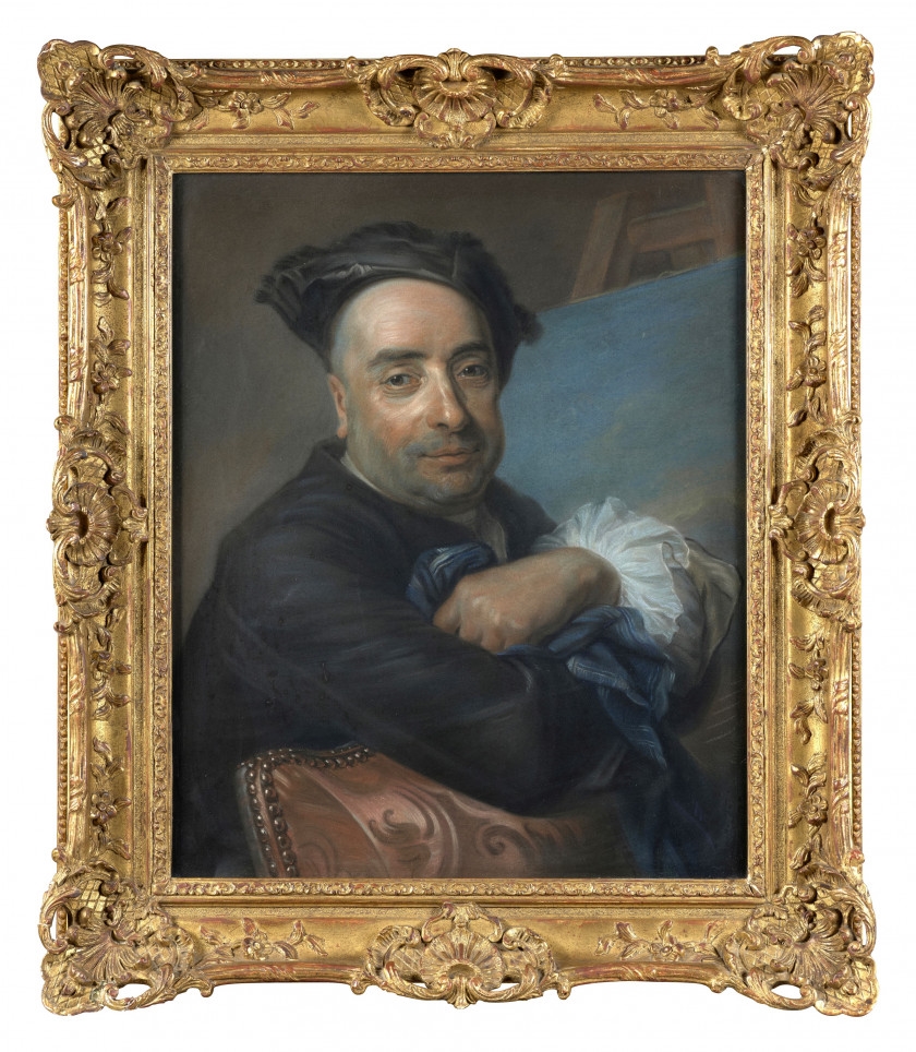 Maurice Quentin de La Tour | Portrait de Claude Dupouch | MutualArt