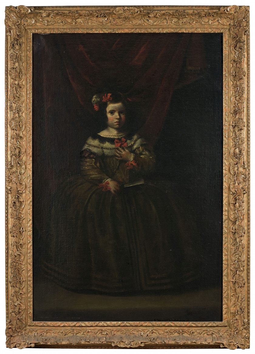 Spanish School, 17th Century | Portrait d'une infante | MutualArt