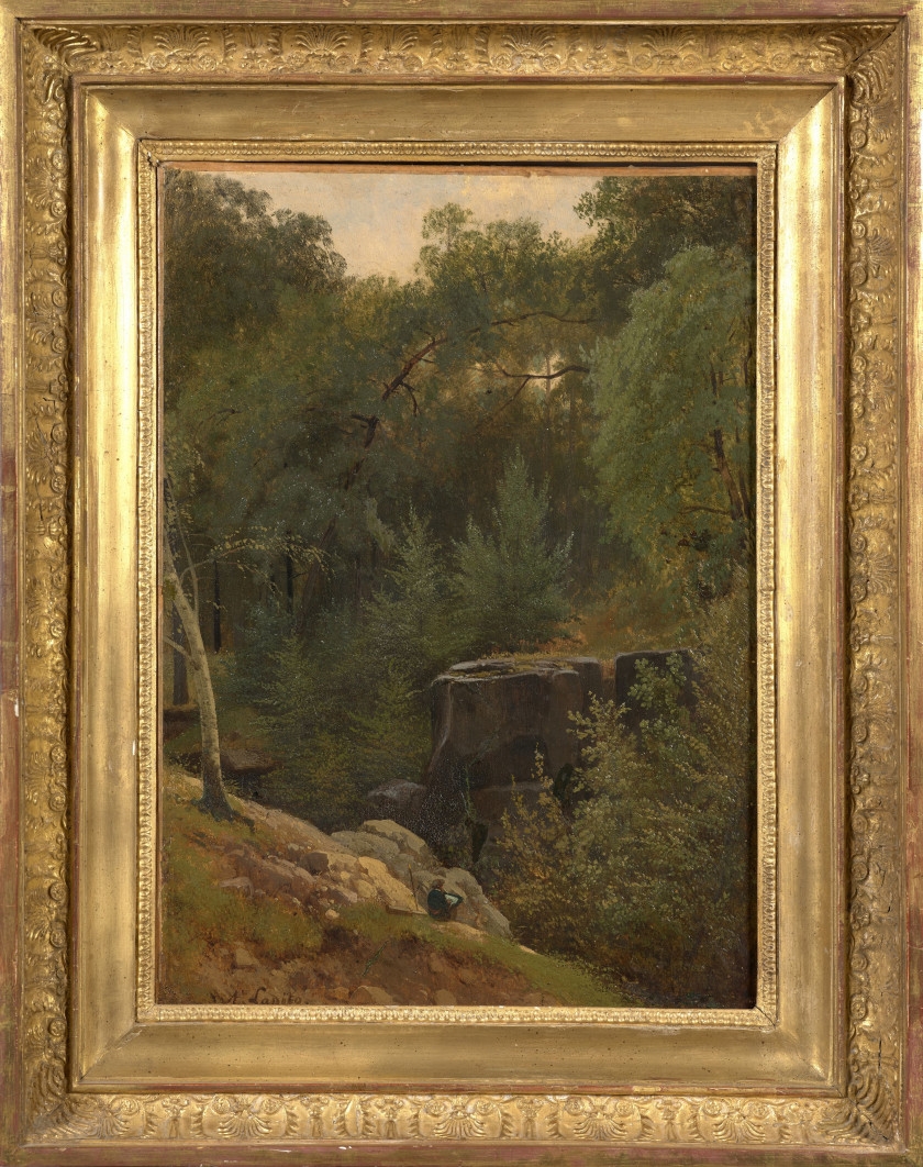 Louis Auguste Lapito | Artiste dans la forêt de Fontainebleau | MutualArt