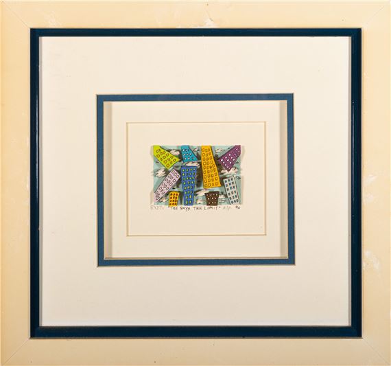 James Rizzi | Sky is the Limit | MutualArt