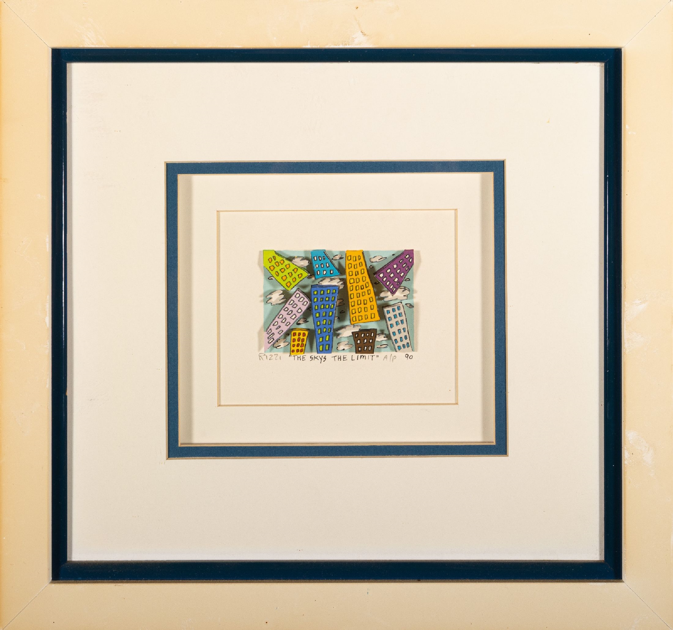 James Rizzi | Sky is the Limit | MutualArt