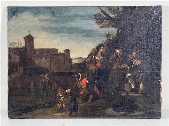 Francesco Bassano | OIL ON CANVAS BY FRANCESCO BASSANO Height: 19 in ...