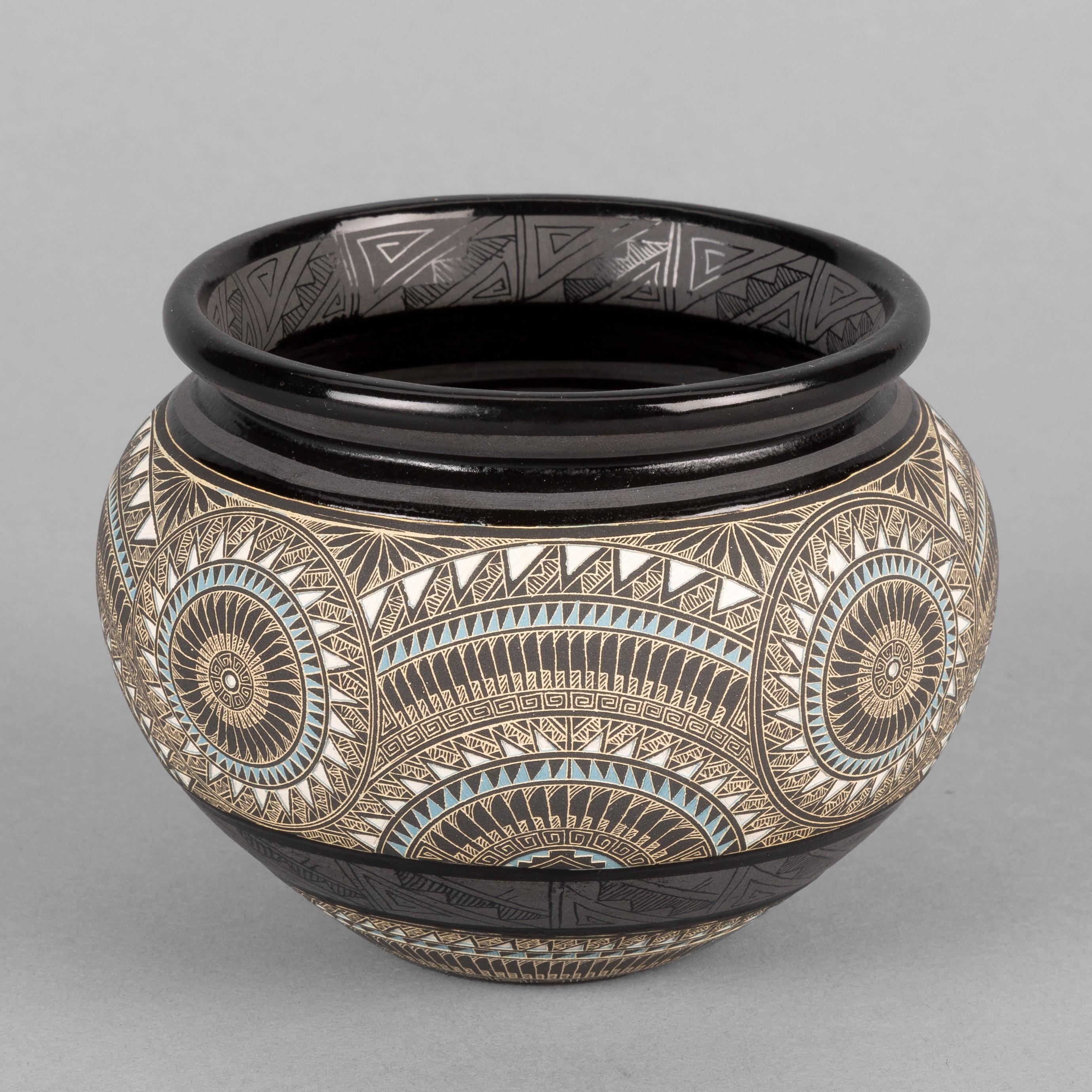 Marvin Blackmore | Sgraffito Polychrome Bowl | MutualArt