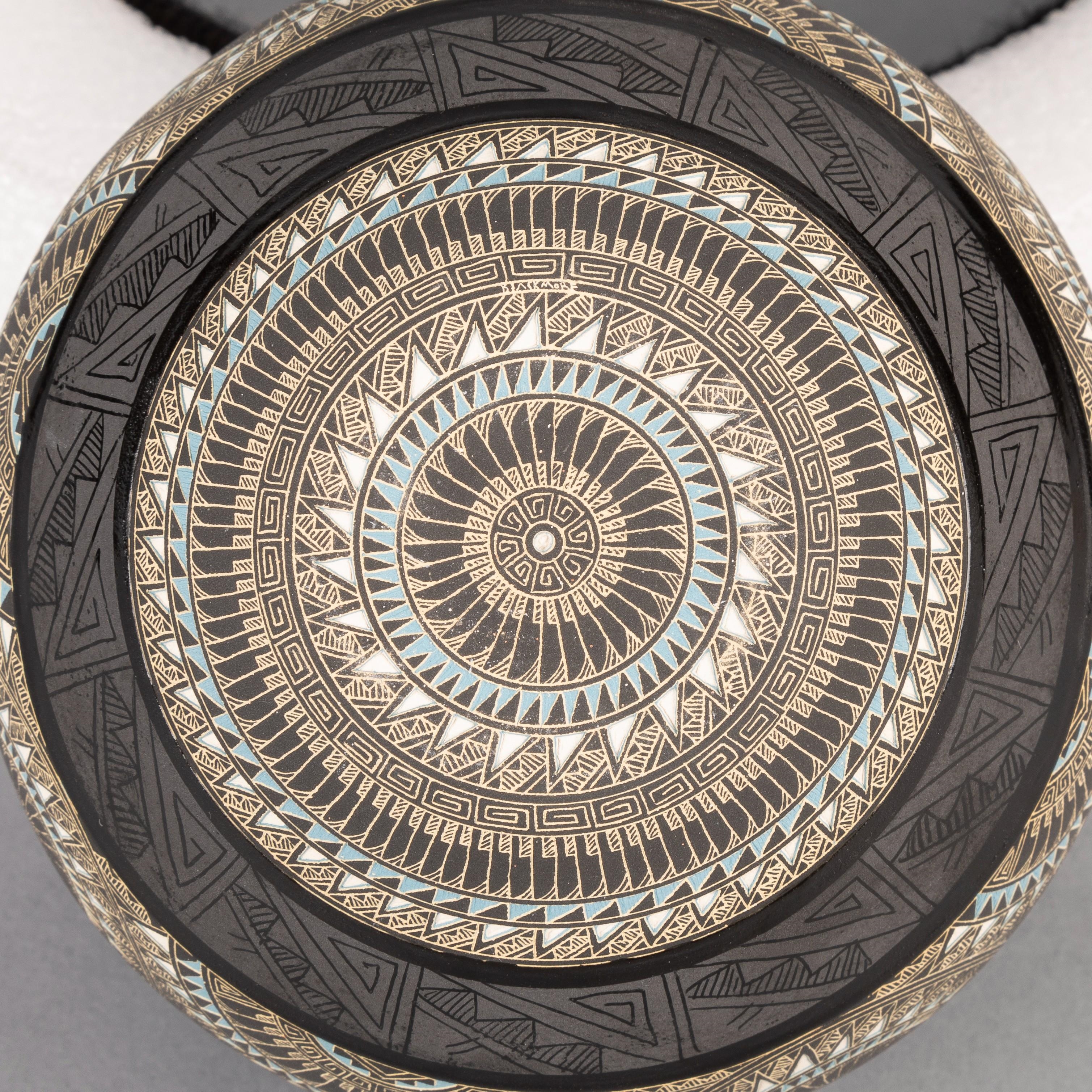 Marvin Blackmore | Sgraffito Polychrome Bowl | MutualArt