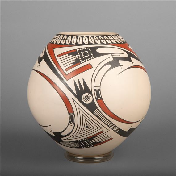 Juan Quezada | Polychrome Vessel | MutualArt