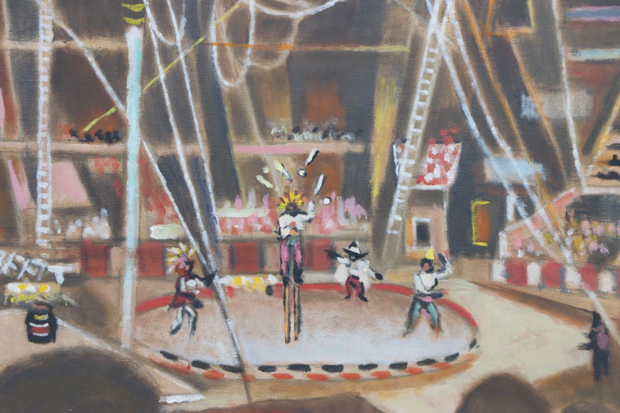 Frederick Robbins Childs | Impressionist circus scene | MutualArt