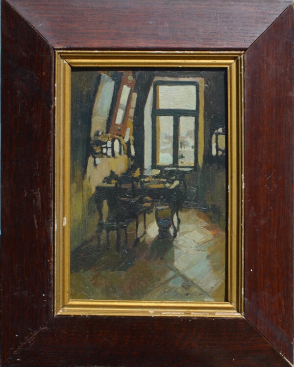 Petro Oleksiiovych‏ Levchenko | Sketch to famous painting The corner of ...