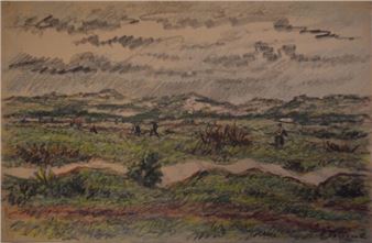 Leonid Romanovitch Sologub | Constantinople, animated view of an alley ...