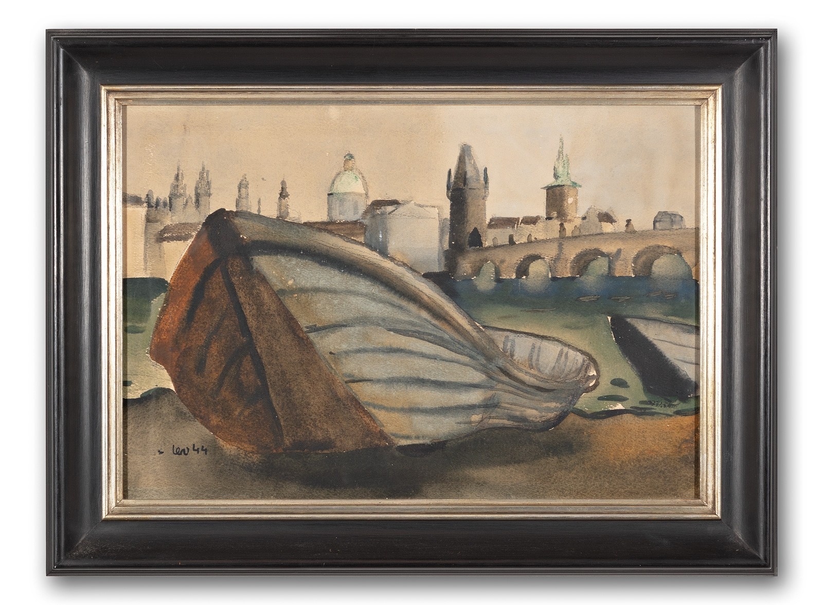 Lev Simak | Lodičky na Vltavě (1944) | MutualArt