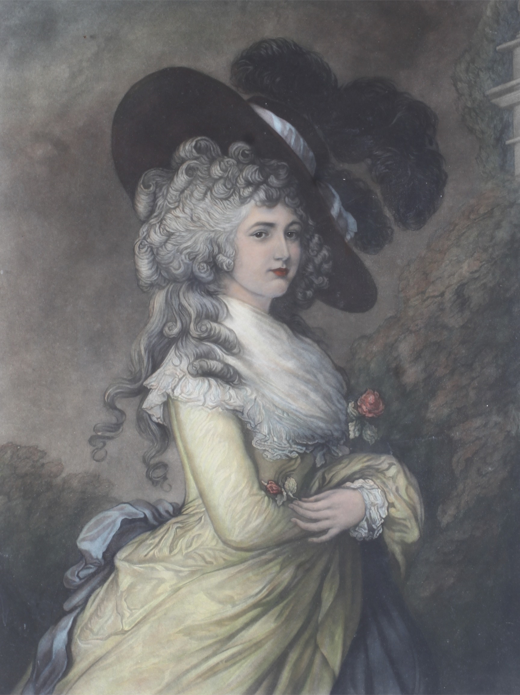 Thomas Gainsborough | A portrait of the The Duchess of Devonshire ...