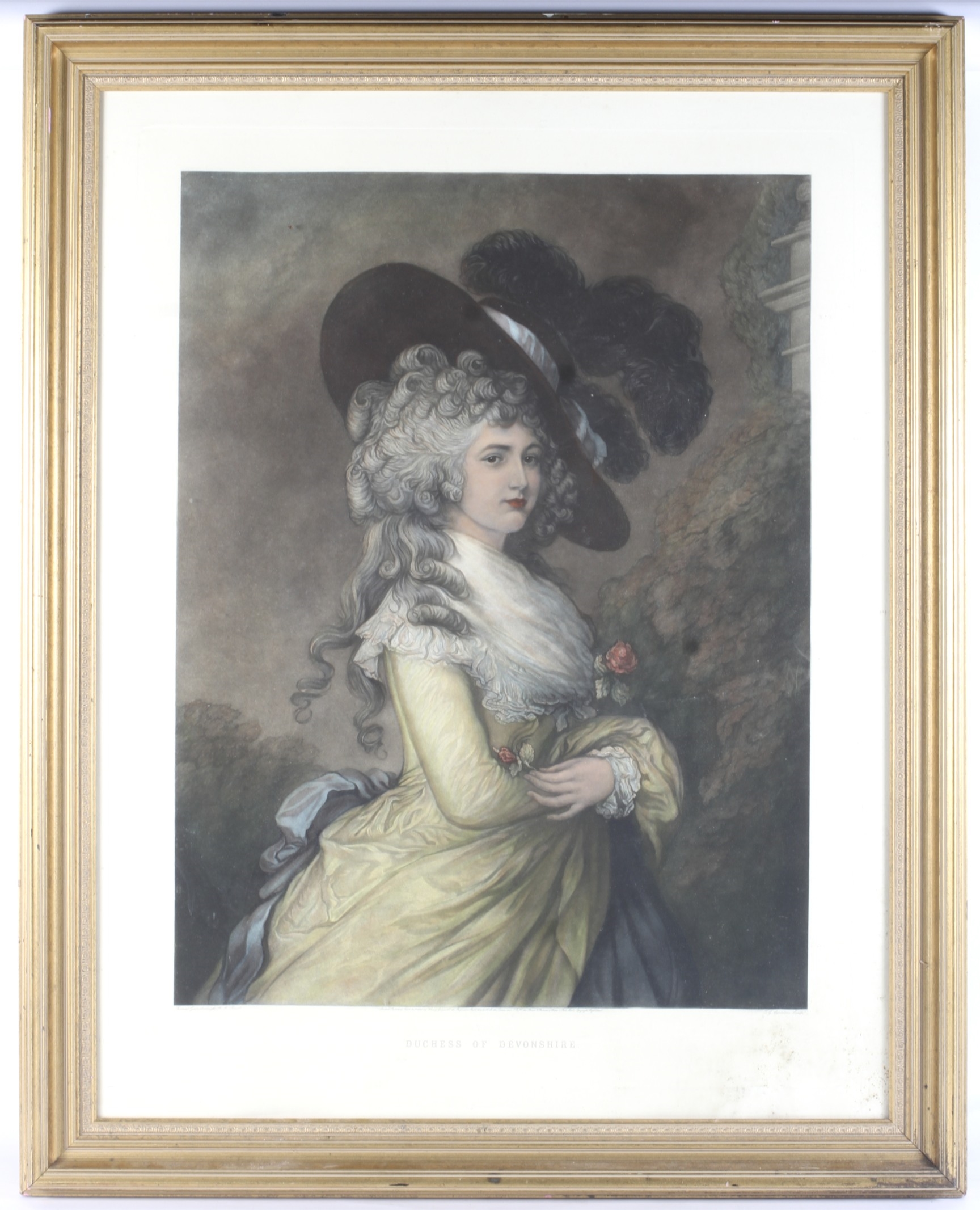 Thomas Gainsborough | A portrait of the The Duchess of Devonshire ...