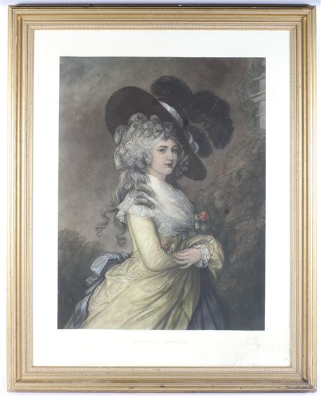 Thomas Gainsborough | A portrait of the The Duchess of Devonshire ...