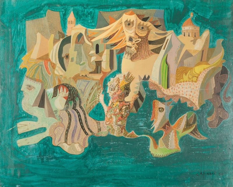 Bruno Capacci | Message oublié (1970) | MutualArt