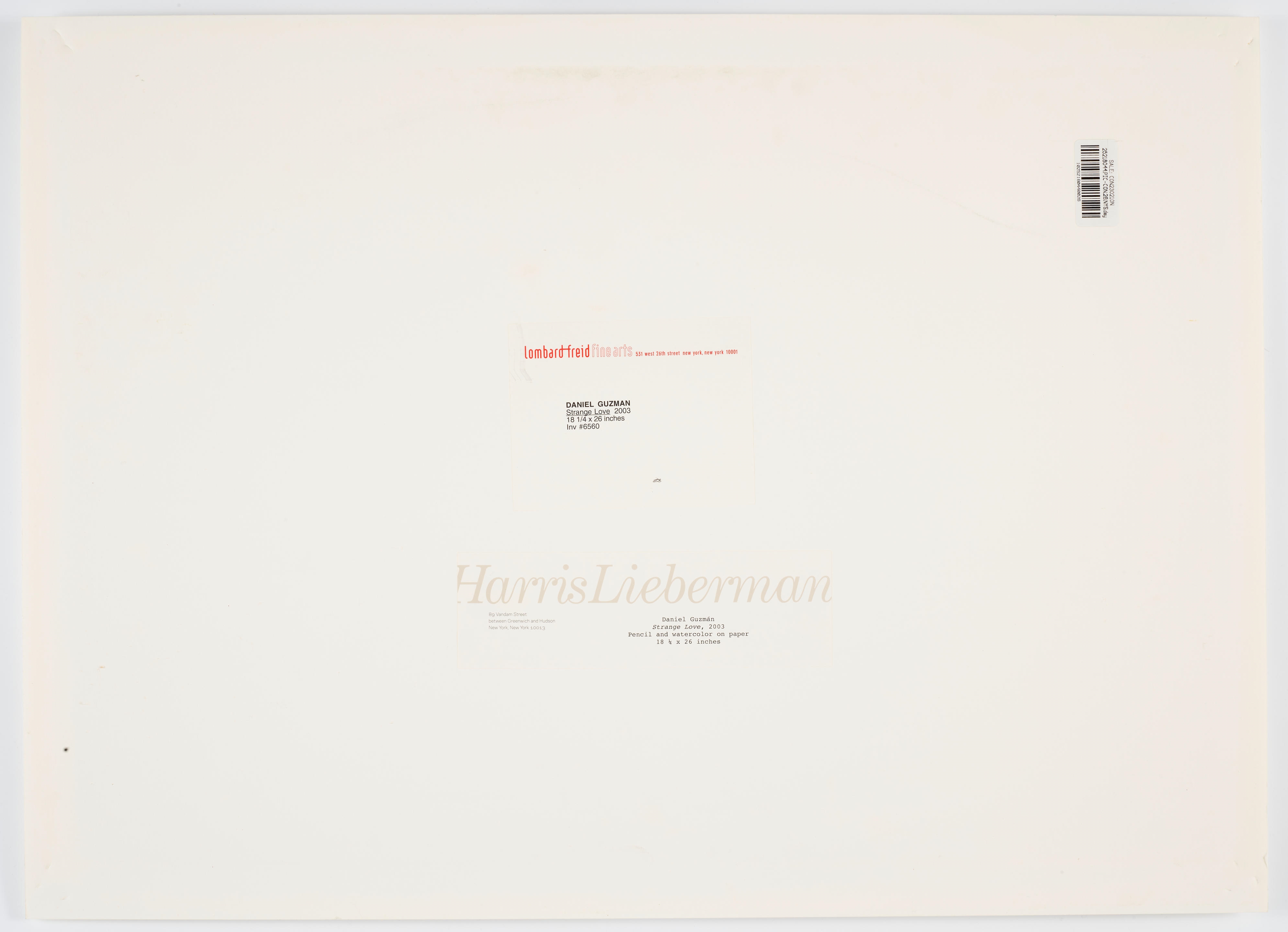 Daniel Guzman | Strange Love (2003) | MutualArt