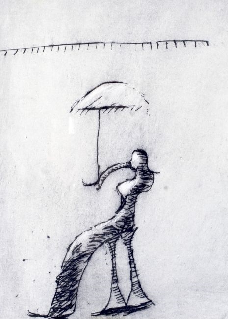 Richard Sleeman | A study of a woman with a parasol | MutualArt
