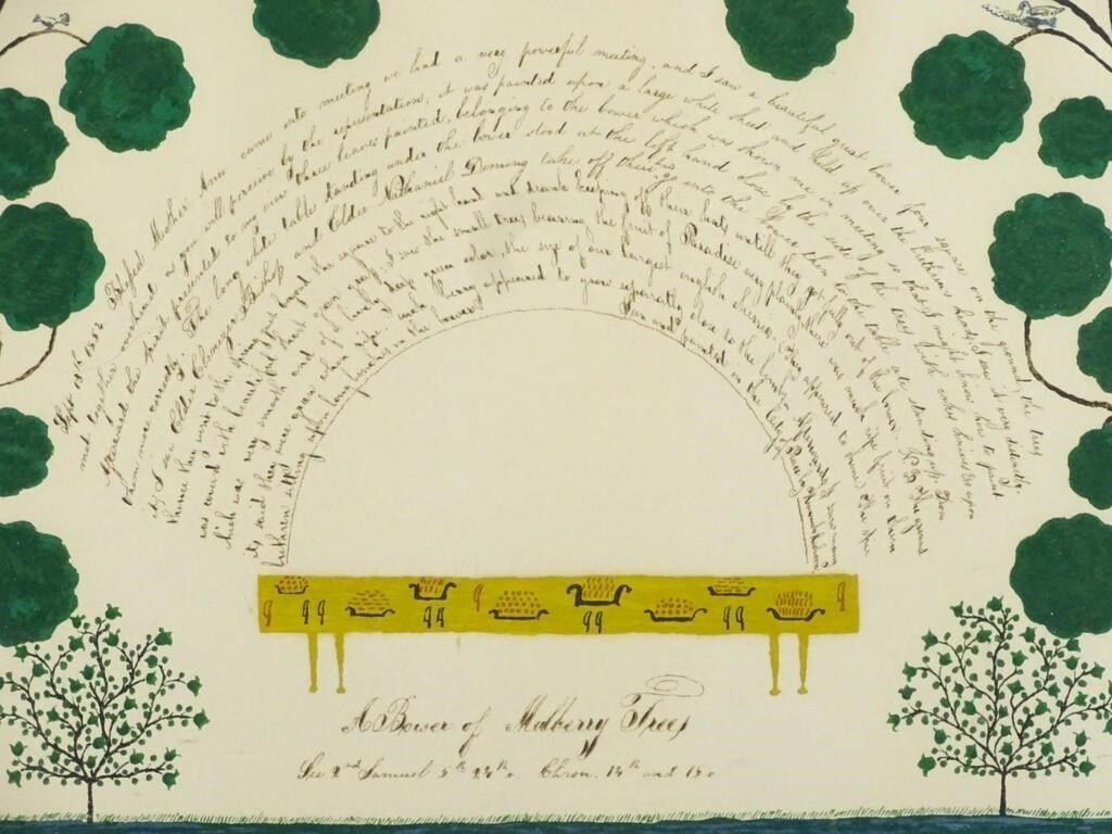 Allen Russell Saalburg | A BOWER OF MULBERRY TREES | MutualArt
