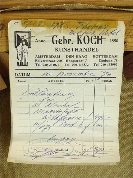 Walthère Joseph Neuhof | building with mill | MutualArt