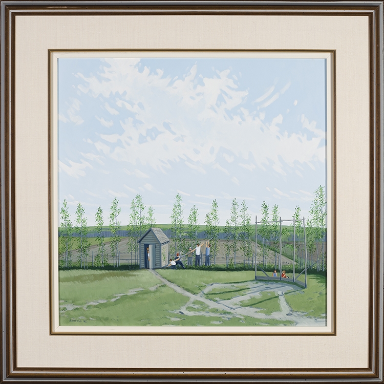 Peter Shostak | Why are the Boys Trying to Tip the Toilet Over? (1982 ...