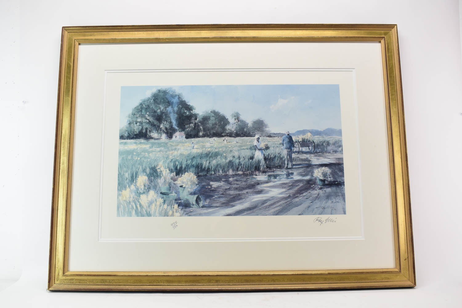 Ray Ellis | Signed Limited Edition Ray Ellis Fields Print | MutualArt