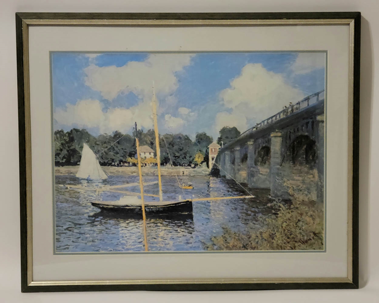 Claude Monet | Print, Claude Monet, The Bridge at Argenteuil (1874 ...