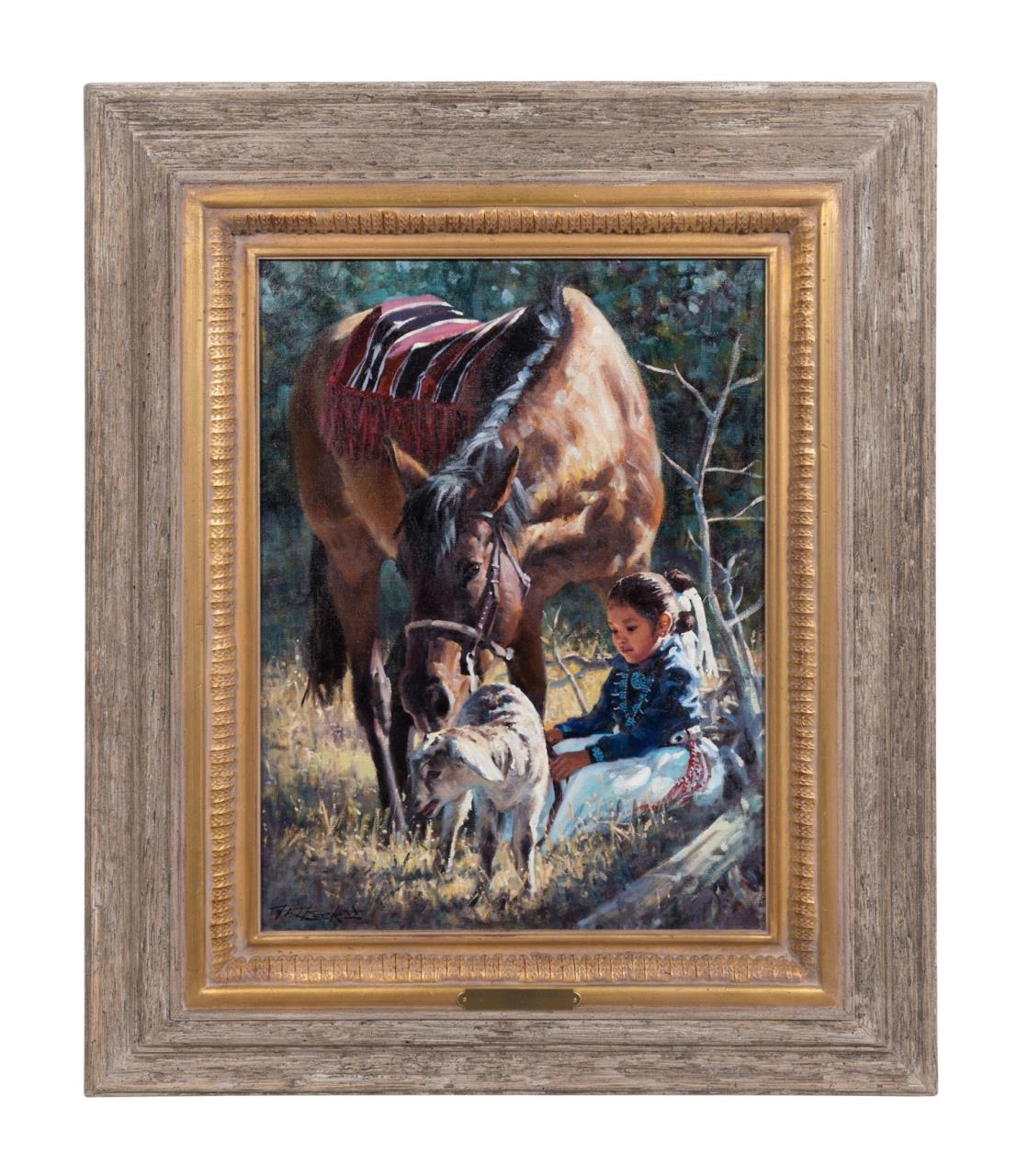 Phil Beck | Navajo Girl | MutualArt