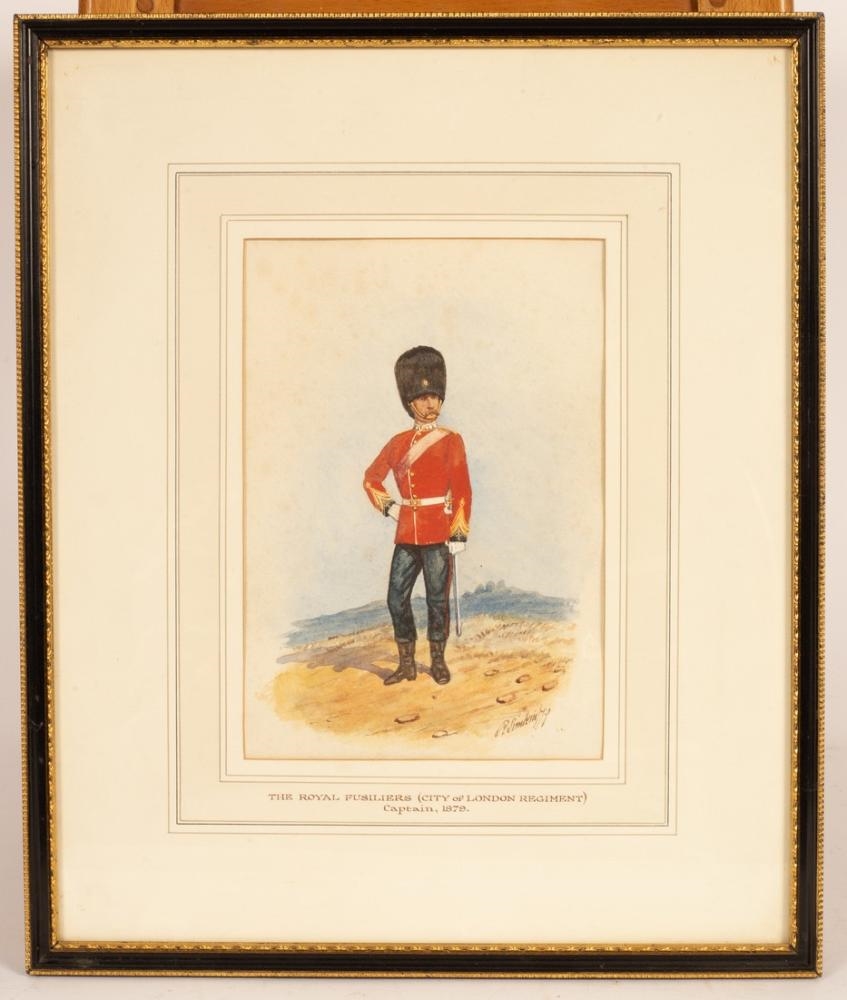 Richard Simkin | Two Regimental Uniform Studies | MutualArt