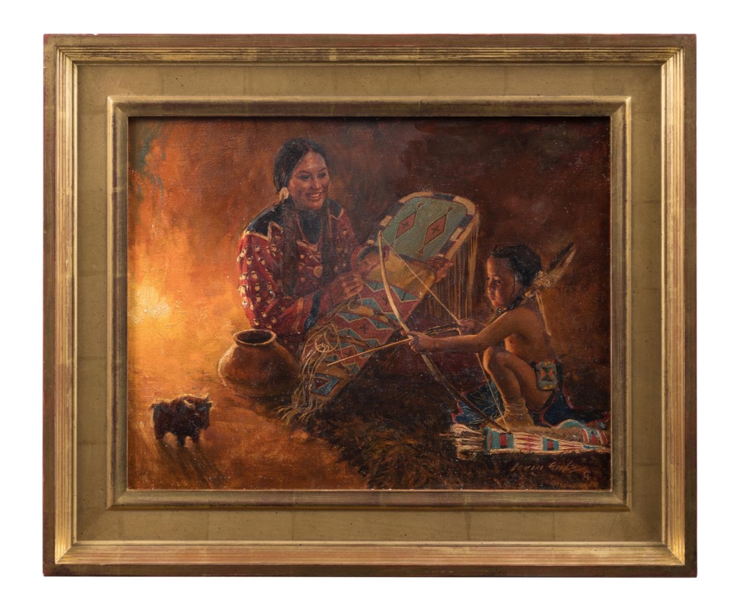 Loren Entz | Young Brave | MutualArt