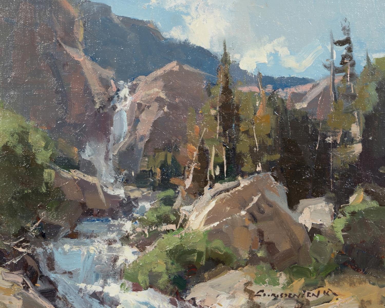 Scott Christensen | Wind River Run-Off (1962) | MutualArt