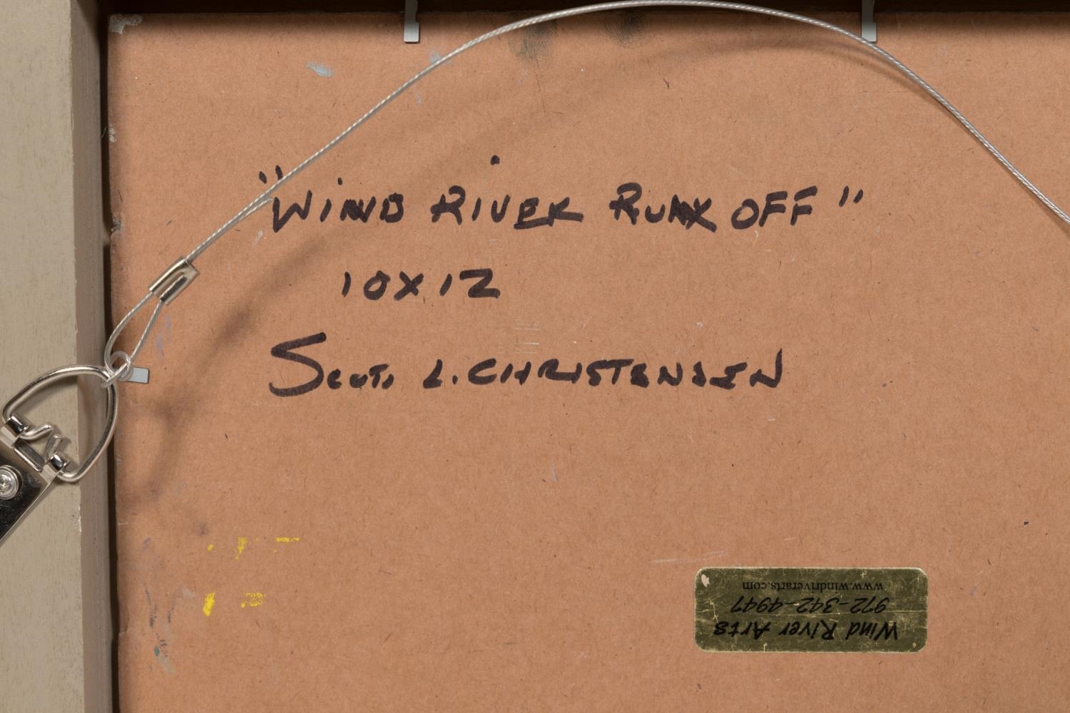 Scott Christensen | Wind River Run-Off (1962) | MutualArt