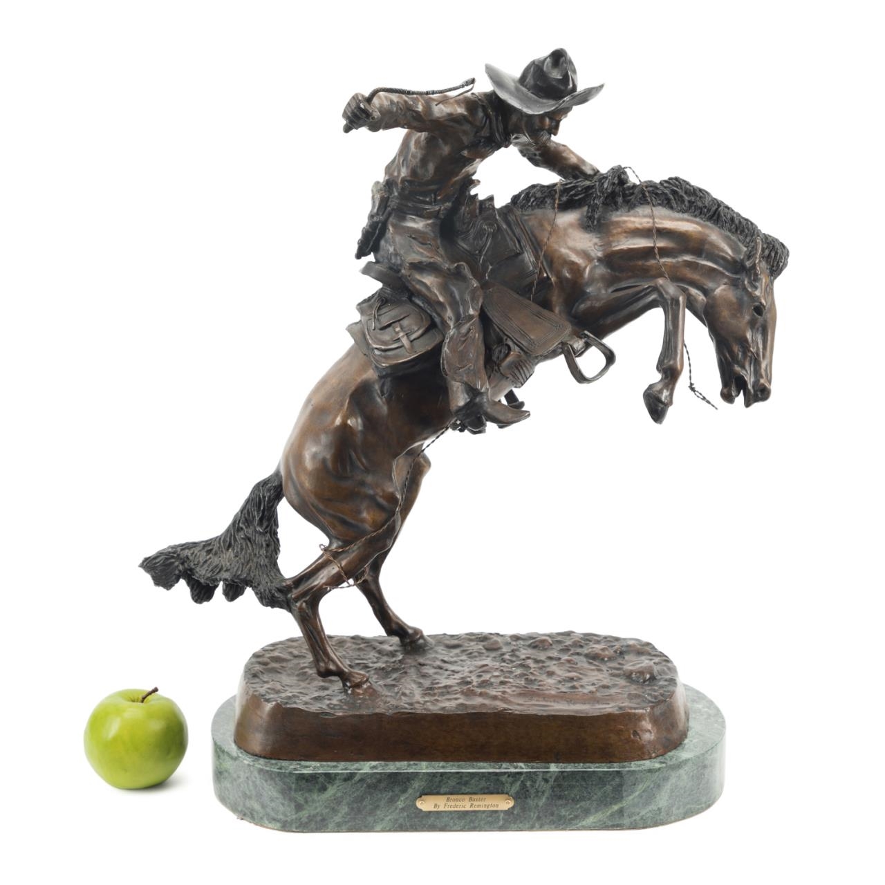 Frederic Remington | The Bronco Buster (1903) | MutualArt