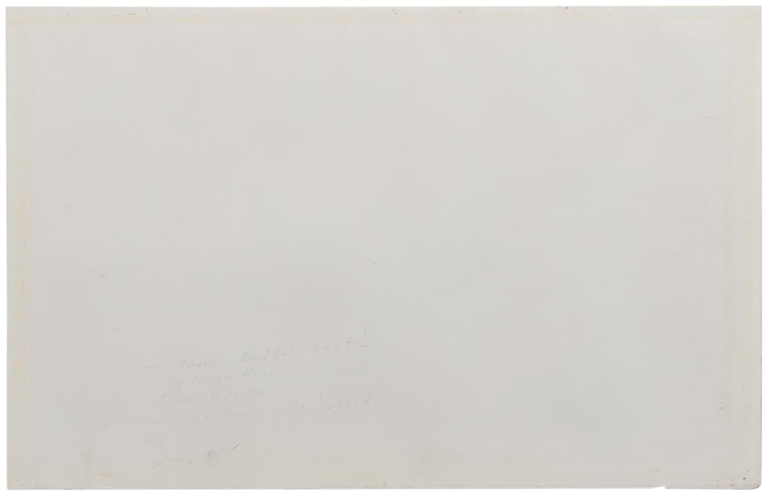 Allan Houser | Apache Buffalo Hunt (1938) | MutualArt