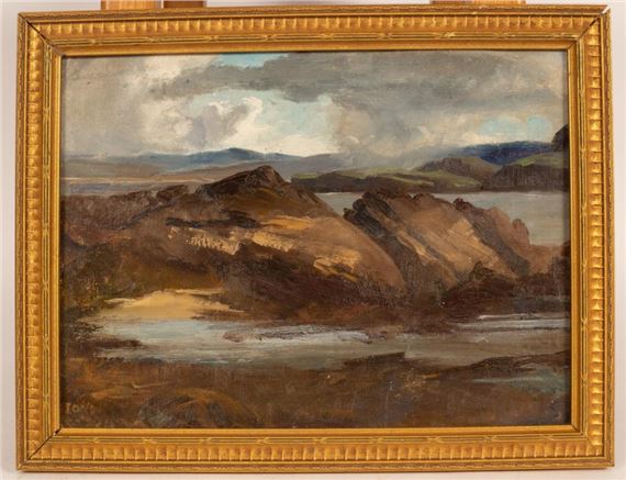 George Houston | Iona/Scottish coastal landscape (19th Century) | MutualArt