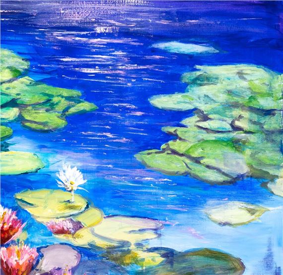 James Radford | The Lily Pond (2022) | MutualArt