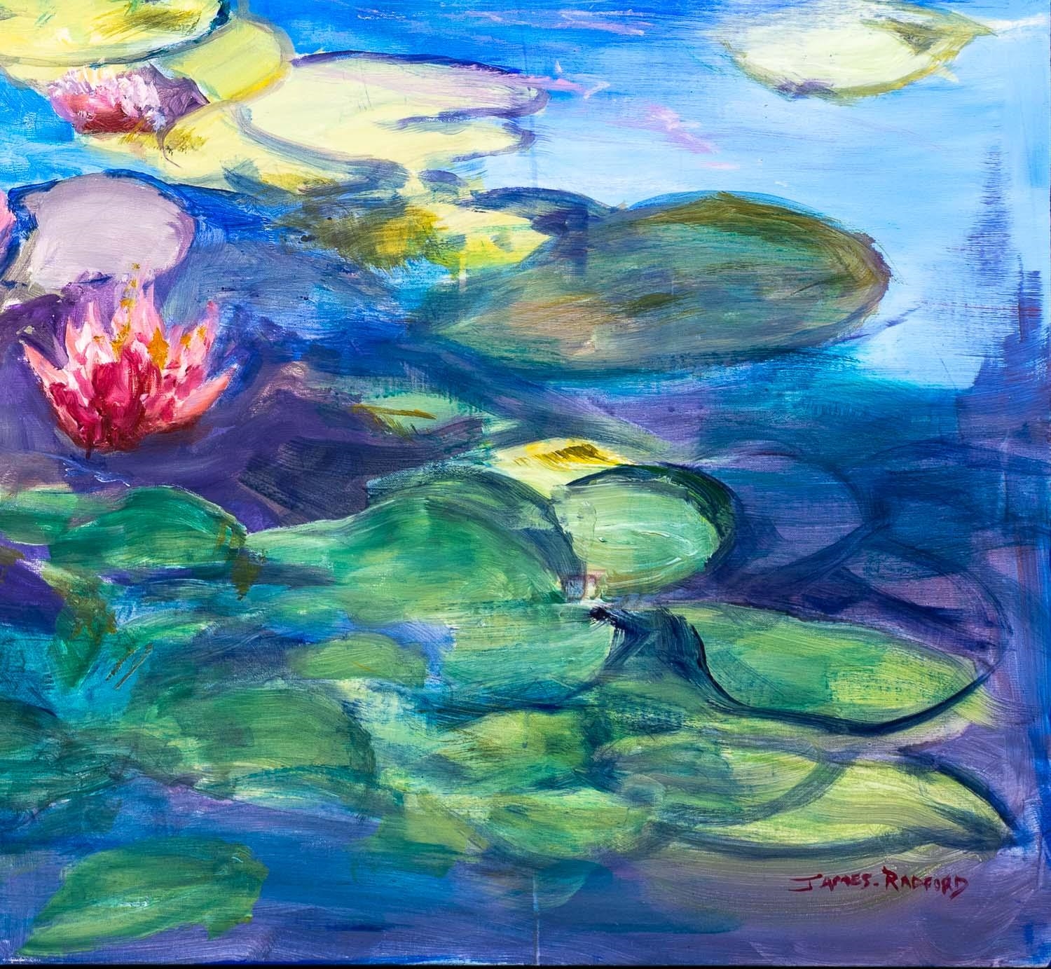 James Radford | The Lily Pond (2022) | MutualArt