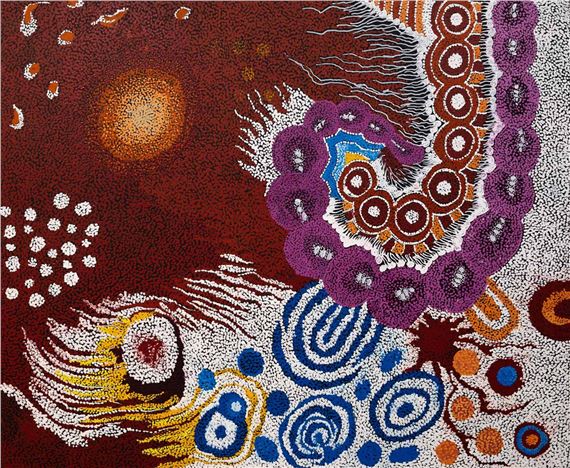 Samantha Daniels Napaltjarri | My Grandmother's Country (2021) | MutualArt