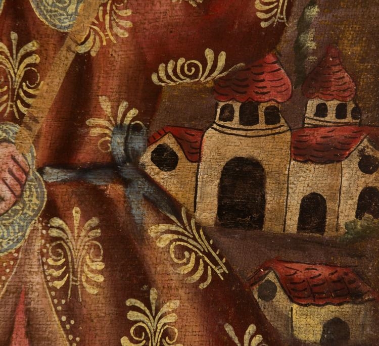 Cuzco School, 17th Century | Saint Isidore the Labourer (1170) | MutualArt