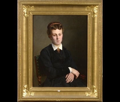Willem Geets | Portrait d’une dame de qualité (1870) | MutualArt
