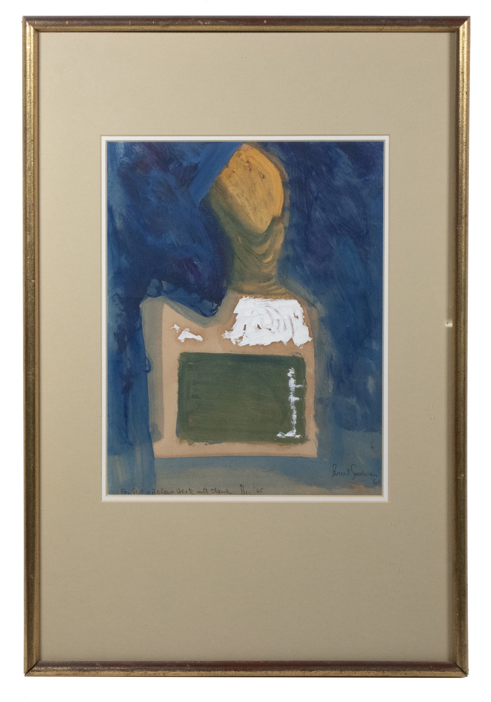 Percival Goodman | Untitled Abstract | MutualArt