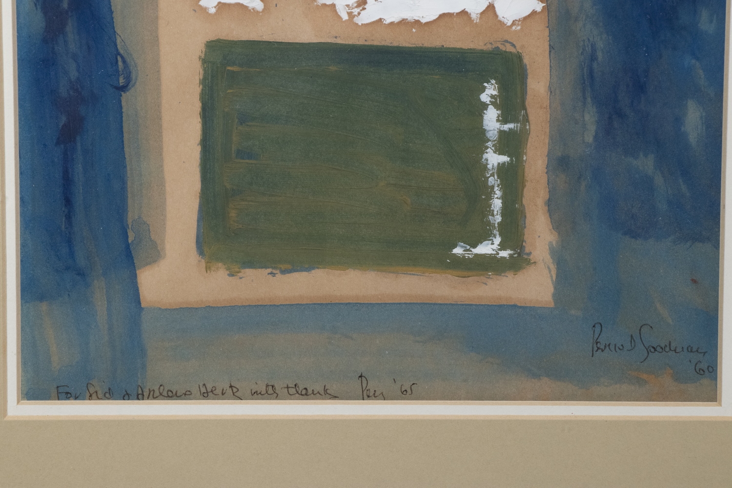 Percival Goodman | Untitled Abstract | MutualArt