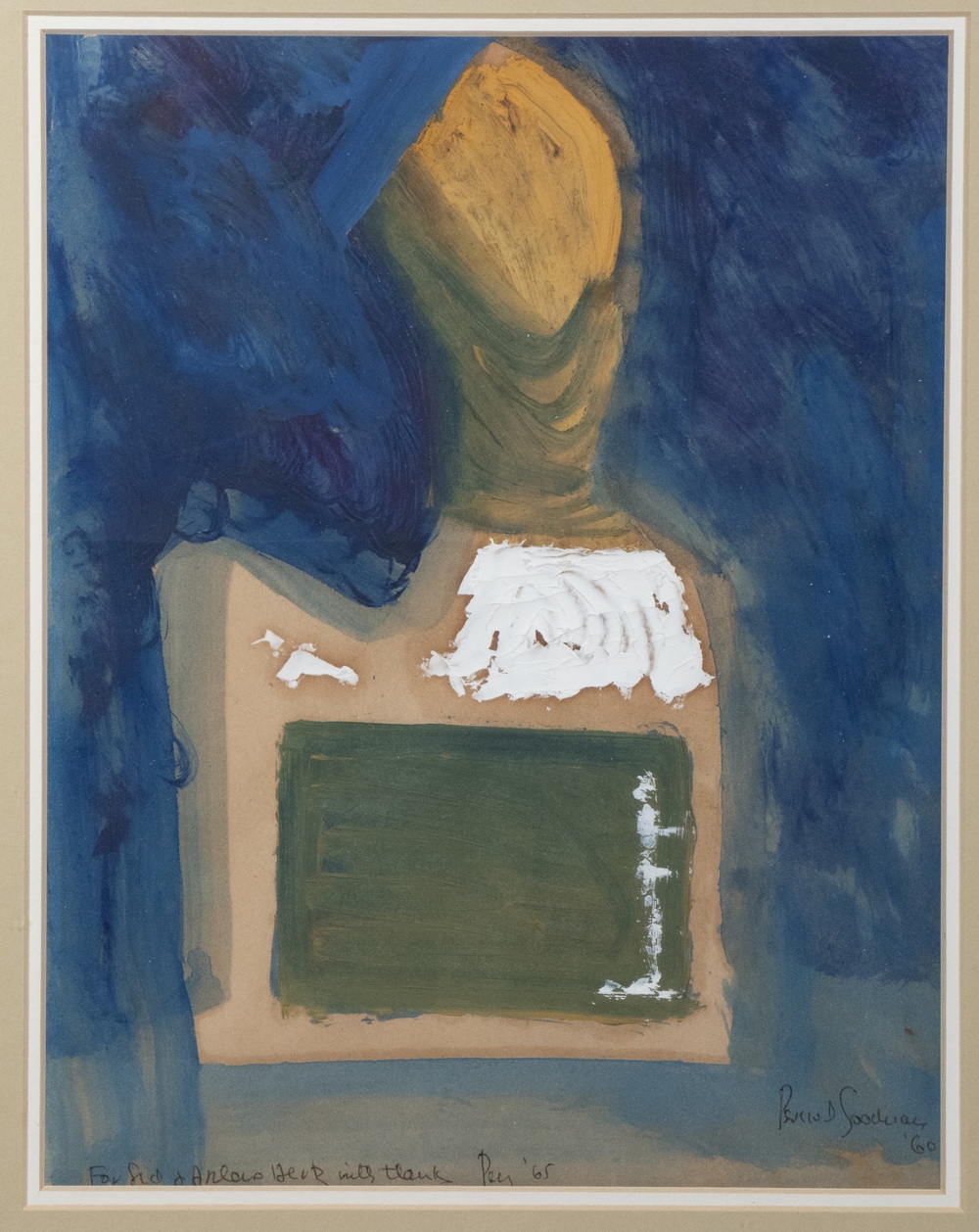 Percival Goodman | Untitled Abstract | MutualArt