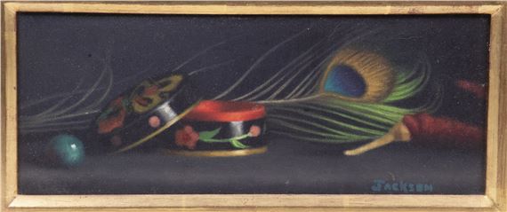 Robert Scott Jackson | Still Life with Peacock Feather | MutualArt