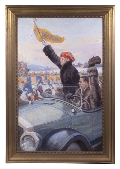 Griswold Tyng | The Hockey Game (1920) | MutualArt
