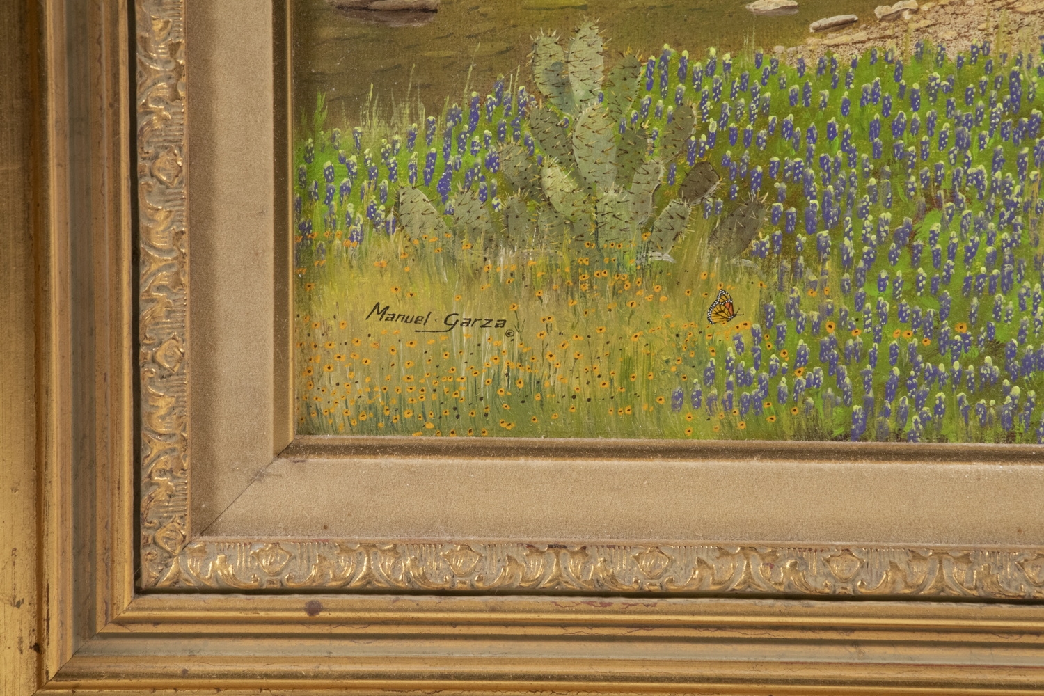 Manuel Garza | Texas Bluebonnets | MutualArt