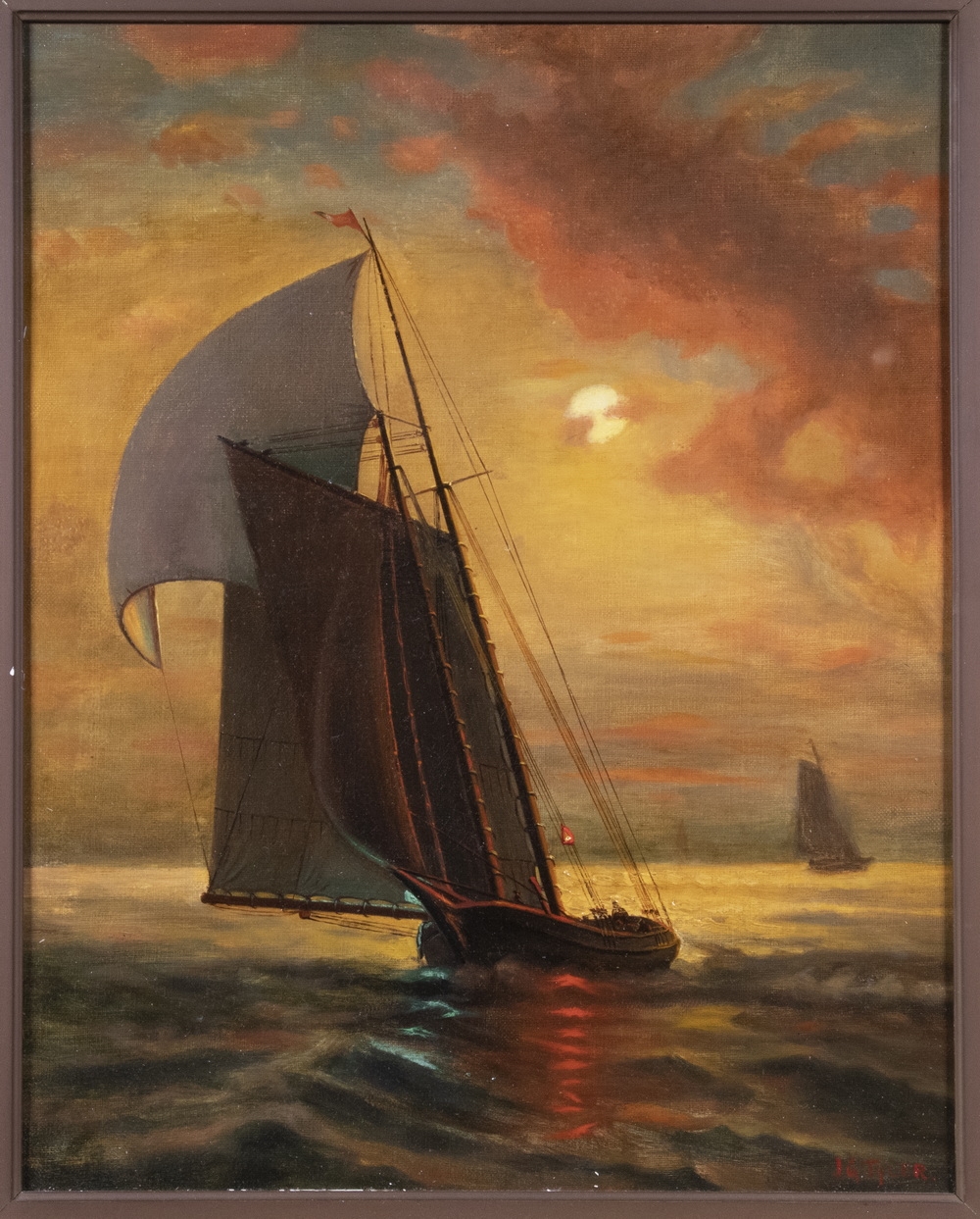James Gale Tyler | Sunset Sail | MutualArt
