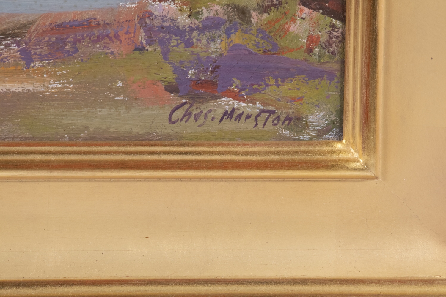 Charles Gordon Marston | Street Scene | MutualArt